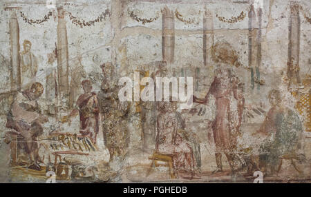 The House of Julia Felix (Praedia di Giulia Felice) interior in ancient ...