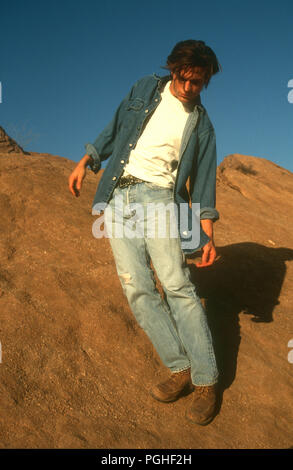 MOJAVE DESERT, CA - AUGUST 17: (EXCLUSIVE) Actor Michael Woolson poses ...