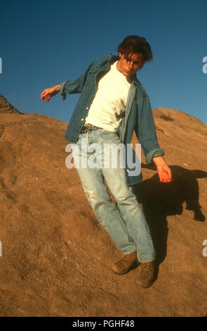 MOJAVE DESERT, CA - AUGUST 17: (EXCLUSIVE) Actor Michael Woolson poses ...