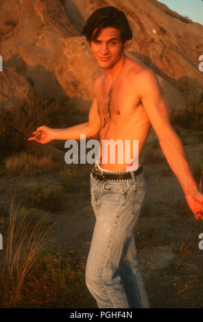 MOJAVE DESERT, CA - AUGUST 17: (EXCLUSIVE) Actor Michael Woolson poses ...