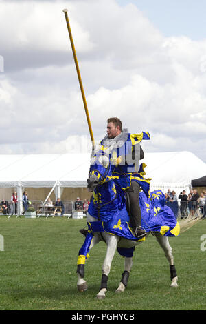 Knights of Nottingham, The Lords Joust Stock Photo - Alamy
