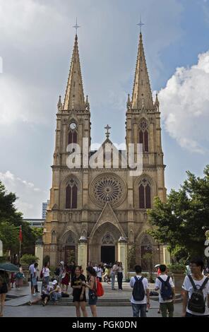Guangzh, Guangzh, China. 27th Aug, 2018. Guangzhou, CHINA-Sacred Heart ...