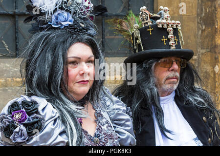 Cross dressing man, couple dressed as woman of higher social status ...