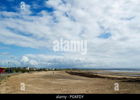 Sandy beach at South Bay, Troon, Ayrshire, Scotland Stock Photo - Alamy