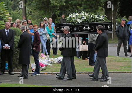 The chapel at Hollybrook cemetery in Shirley Warren, Southampton ...