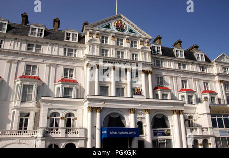 The Royal Victoria Hotel, Hastings, East Sussex, uk Stock Photo - Alamy