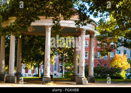 Victorian Greek Revival Pavilion at Union Square in Baltimore, Maryland ...