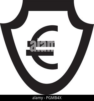 currency such as shield euro symbol foreign exchange vector ...