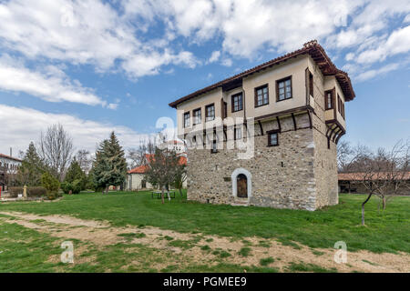 Amazing view of medieval Tower of Angel Voivode in Arapovo Monastery of ...