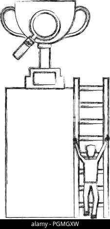 Winner podium. Isolated stairs, prize award pedestals. 3d projections ...