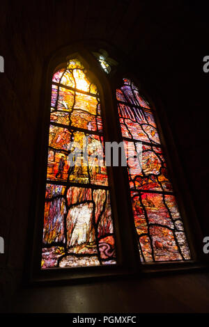 A commemorative stained glass window, in honour of Richard Watson the ...