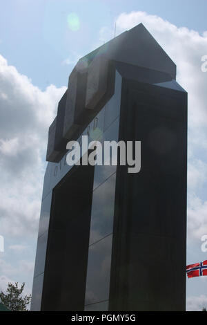 The Overlord Arch at National D-Day Memorial in Bedford, VA, USA Stock ...