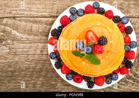 Food background mockup with round wooden cutting board on pastel ...