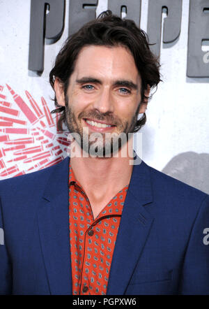 Tyson Ritter, singer of the band ?All-American Rejects?, poses at the ...