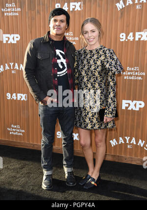 LOS ANGELES - AUG 28: Elgin James at the Mayans M.C. Red Carpet ...