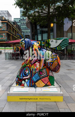 Crown Square, Spinningfields (44 of 101 Stock Photo - Alamy