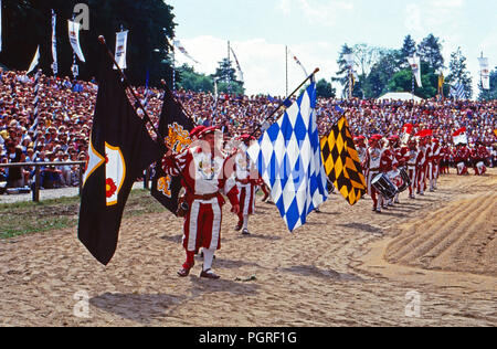 Kaltenberger Ritterspiele tournament of knights at Kaltenberg castle ...