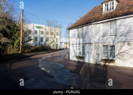 Chartham Paper Mill Chartham Village Kent Wiggins Teape Stock Photo - Alamy