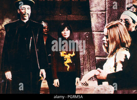 THE BLOOD OF FU MANCHU, (aka KISS AND KILL), Richard Greene, 1968 Stock ...