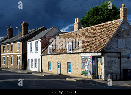 Chatteris Town Mural Street Fenland Cambridgeshire East Anglia England ...