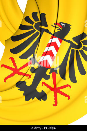 3D Neuchatel Coat of Arms, Switzerland. 3D Illustration Stock Photo - Alamy