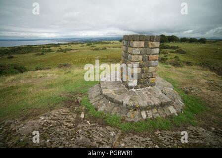 A triangulation station, also known as a triangulation pillar ...