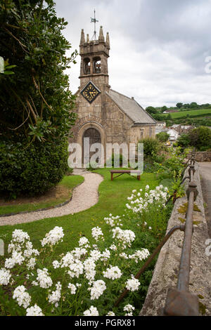 UK, England, Devon, Dartmoor, Sticklepath village, St Mary’s church ...