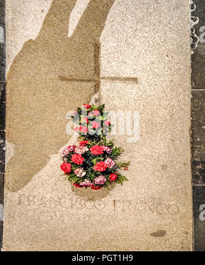 Exhumation of the dictator Francisco Franco of the Valle de los Caidos ...