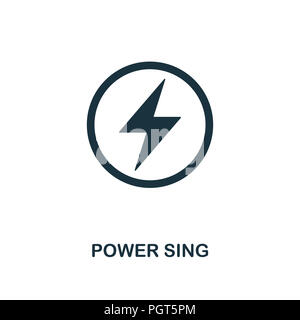 Energy Saving icon. Monochrome style design from power and energy ...