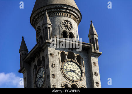 Sao Paulo, Brazil: Clock tower in Paranapiacaba railway station Stock ...