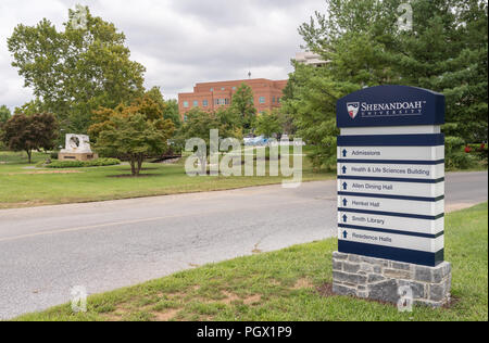 Shenandoah University in Winchester VA Stock Photo - Alamy
