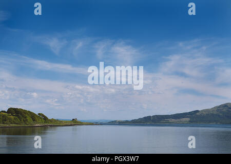 Lochaline and Sound of Mull, Morvern, Scotland, United Kingdom Stock ...