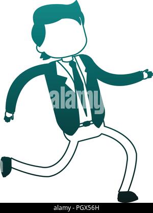 blue avatar running Stock Vector Image & Art - Alamy