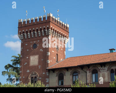 Rho, Milan, Lombardy, Italy: the historic palace hosting the town hall ...