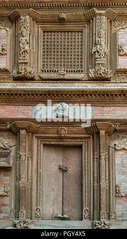 Nepalese Craft and architecture of Basantapur Durbar at Kathmandu ...