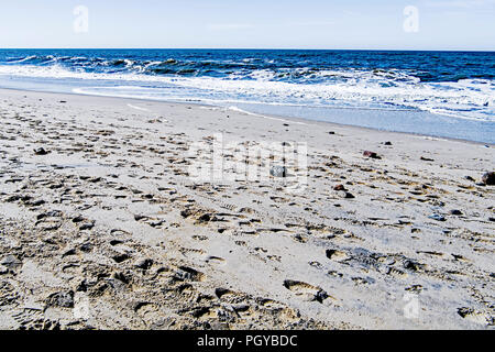 Sylt (Schleswig-Holstein, Northern Germany): Beach in Summer Stock ...