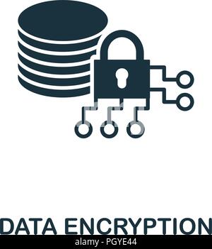 Cyber Risk icon. Monochrome simple Cybercrime icon for templates, web ...