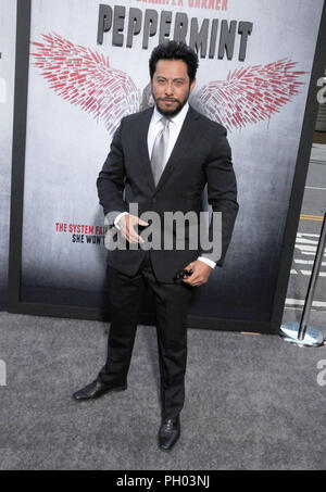 LOS ANGELES - AUG 28: Sam Medina at the Peppermint World Premiere at ...