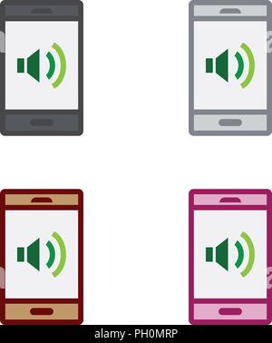 smartphone with speaker on screen icon image Stock Vector Image & Art ...