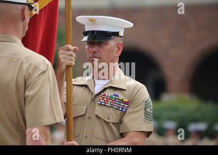 U.S. Army Central outgoing Chief of Staff, Brig. Gen. Brian Davis (left ...