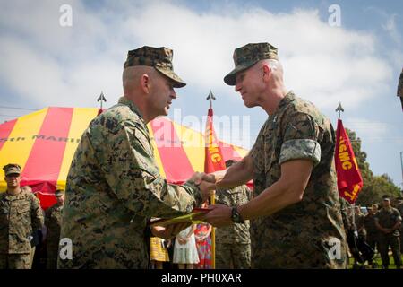U.S. Marine Lt. Gen. Christopher Mahoney, Deputy Commandant for ...