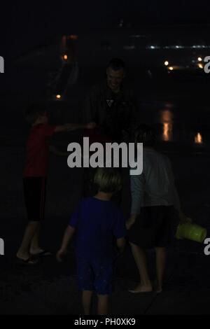 U.S. Marine Corps Col. Phillip Laing, commanding officer of the Special ...