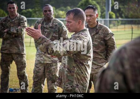U.S. Army Col. Kevin Williams, brigade commander, 2nd Infantry Brigade ...