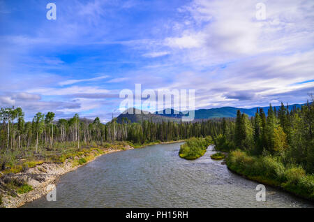 Liard River in British Columbia Stock Photo - Alamy