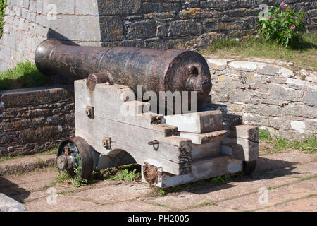 Napoleonic fort Berry Head UK Stock Photo - Alamy