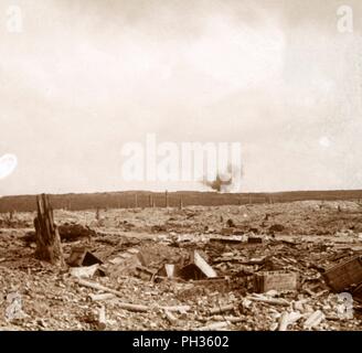 'An H.E. shell exploding', First World War, 1914-1918, (1933 ...