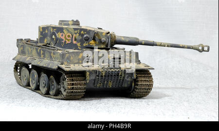 A model of a German WW2 Tiger 1 heavy tank Stock Photo - Alamy