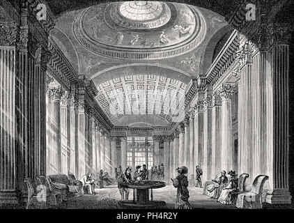 The interiors of the Signet Library, Edinburgh, Scotland, 19th century ...