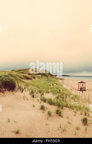 Photo of Cavendish beach on the northern coast of Prince Edward Island ...