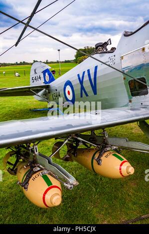 transport / transportation, aviation, bi-planes, Ivan Unger and Gladys ...